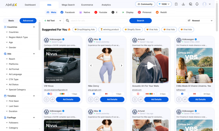 Ads Spy Tools | Extensive Ad Library For Everyone | AdFlex